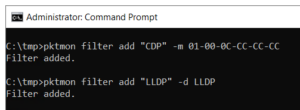 PKTMON part 7: view CDP and LLDP on the Windows command line – RICKARD ...